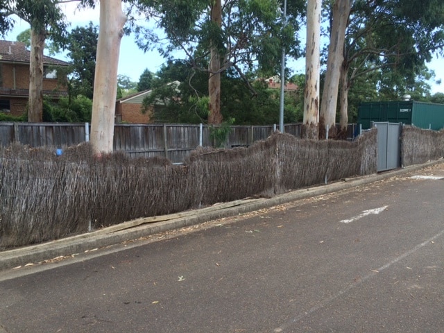 Brush Fence for West Pennant Hills Sports Complex - North Shore Brush ...