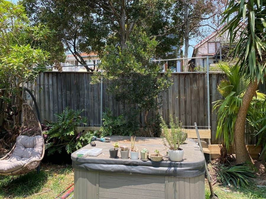 Brush Panel Fence to provide privacy - North Shore Brush Fencing