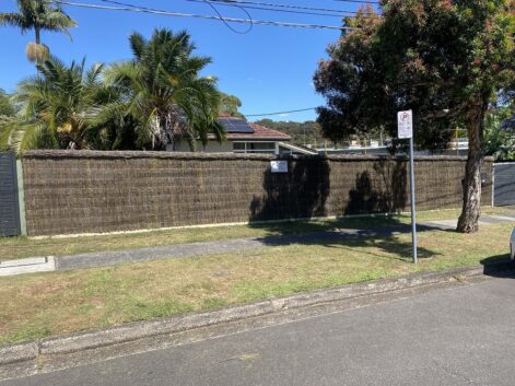Instant Brush Panel Fence - North Shore Brush Fencing