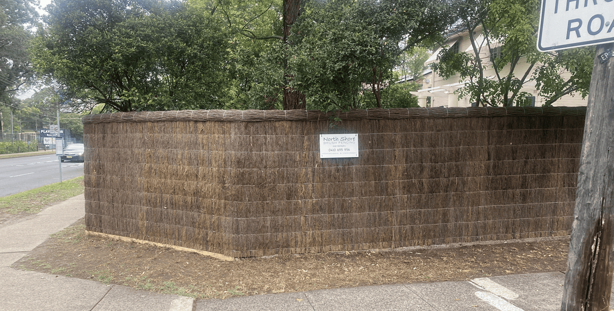 Boundary Fence Makeover - Beecroft - North Shore Brush Fencing